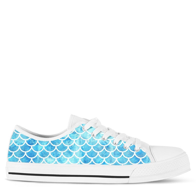 Mermaid Shoes Mermaid Sneakers Mermaid Women Shoes Mermaid - Etsy