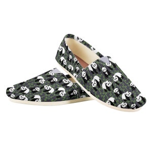 Panda Shoes Panda Women Shoes Shoes With Panda Panda - Etsy