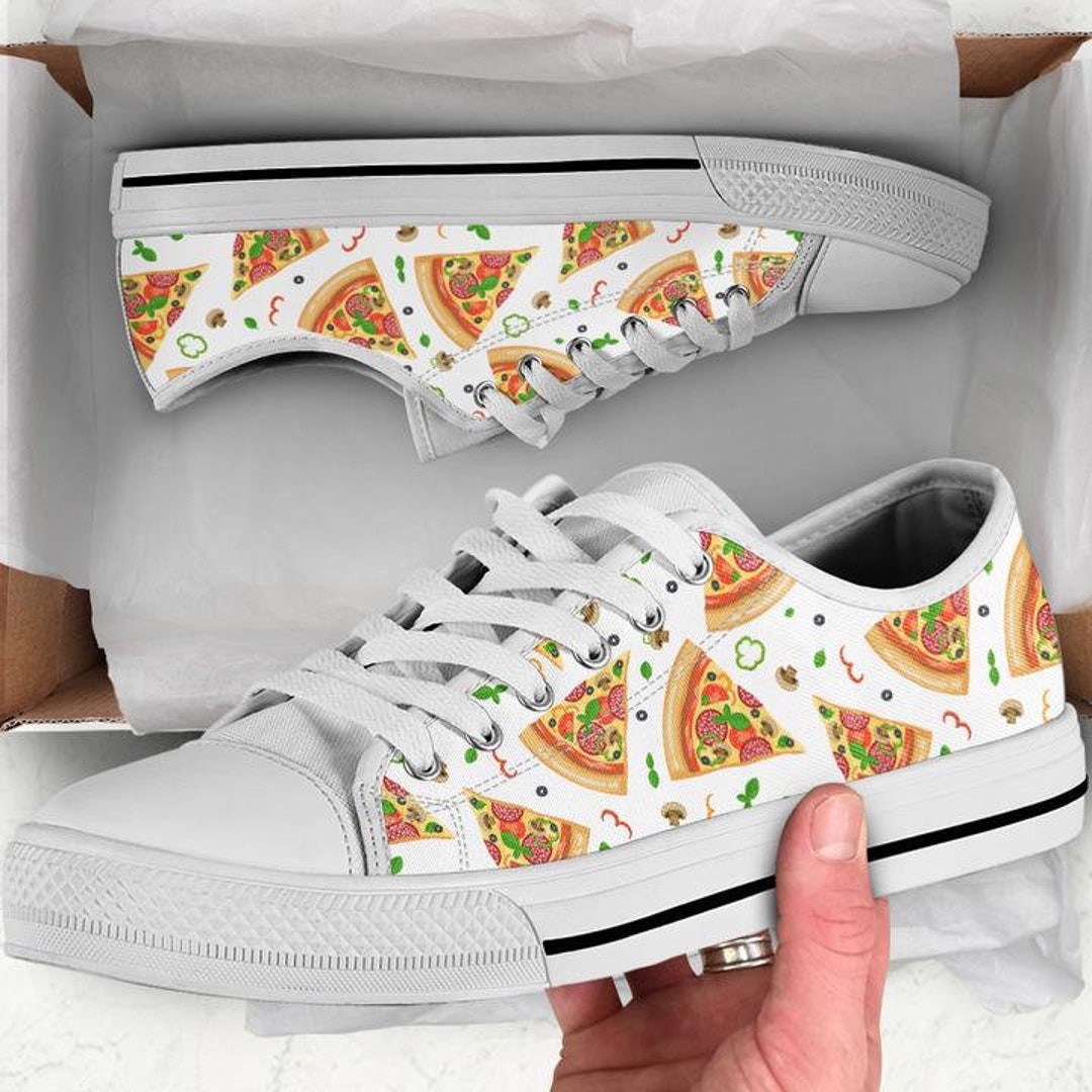 Pizza Shoes Pizza Sneakers Pizza Women Shoes Pizza Kid - Etsy