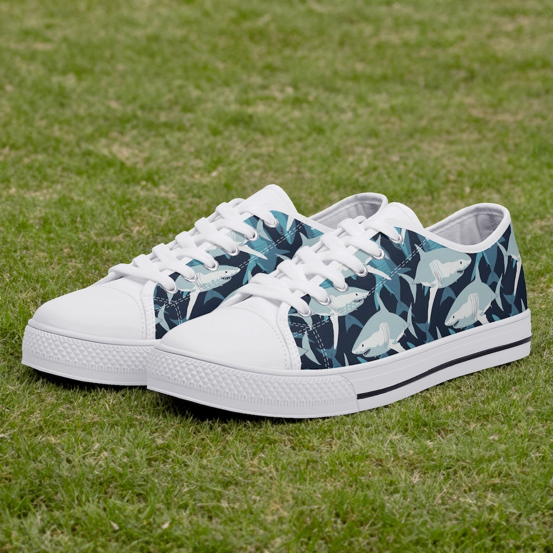Shark Shoes, Shark Sneakers, Shark Women Shoes, Shark Kid Shoes, Shoes ...