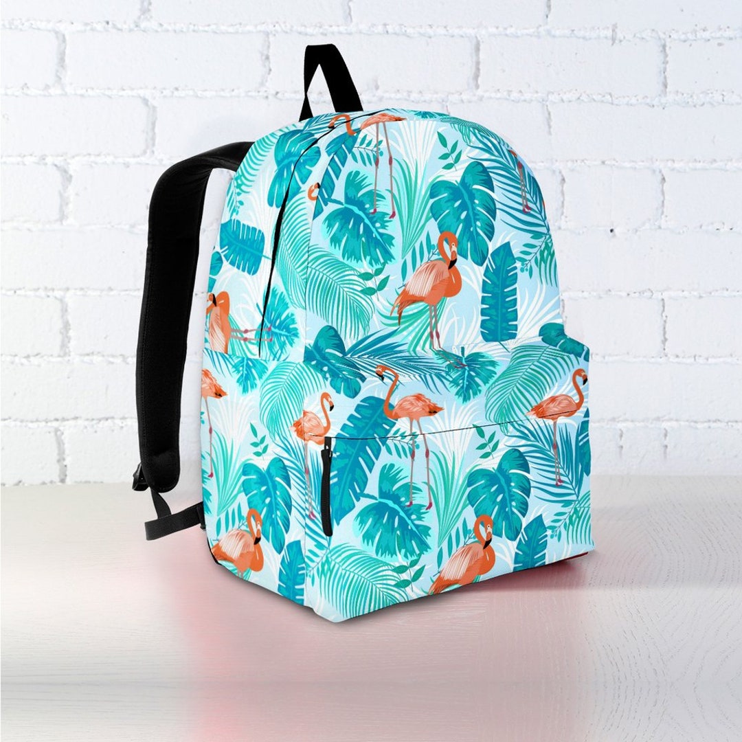 Personalized Flamingo Backpack | Flamingo Women Backpack | Flamingo ...