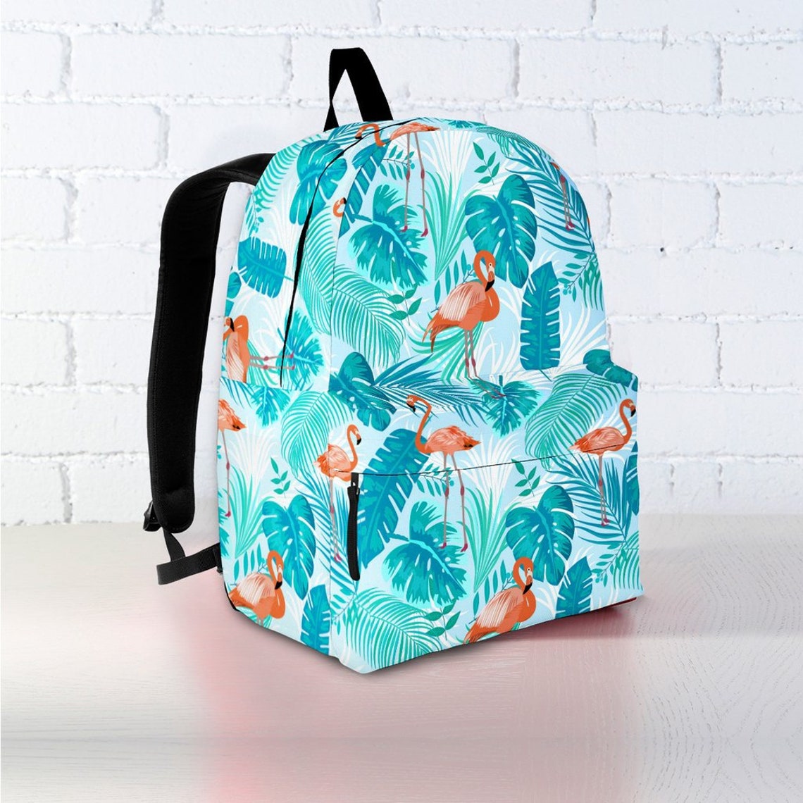 Personalized Flamingo Backpack Flamingo Women Backpack - Etsy
