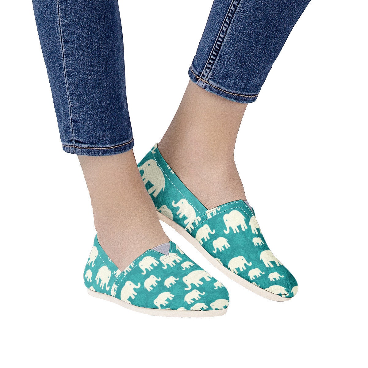 Elephant Shoes Elephant Women Shoes Shoes With Elephant - Etsy