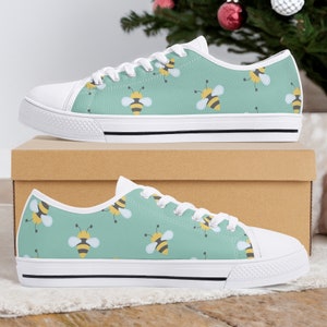 Bee Sneakers for Women and Kids - Cute and Comfy Shoes for Bee Lovers ...