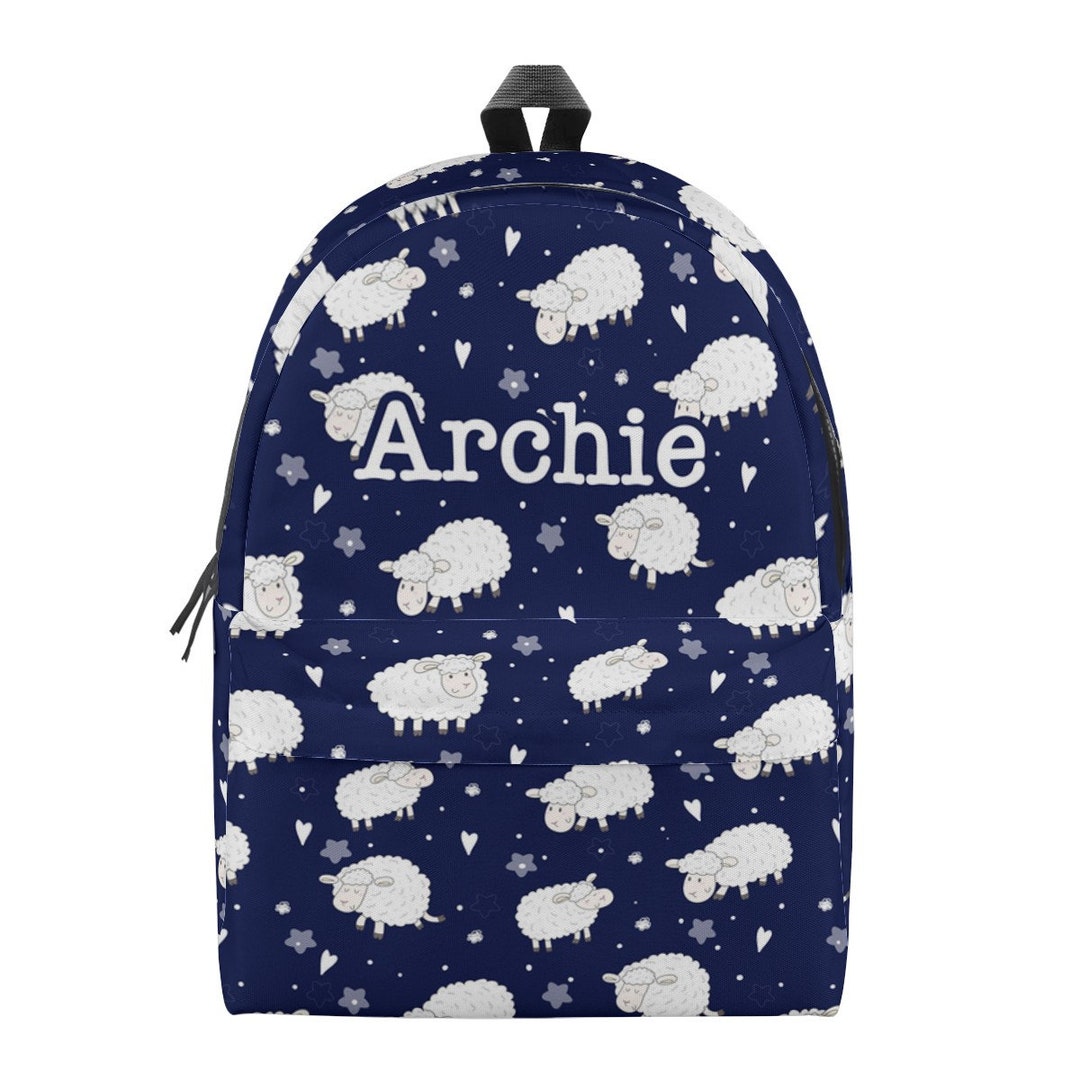 Personalized Sheep Backpack Sheep Backpack Kid Sheep - Etsy