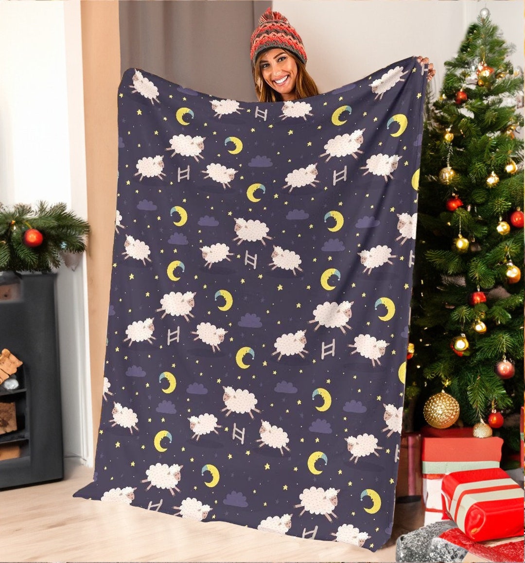 Sheep Blanket, Sheep Throw Blanket, Sheep Fleece Blanket, Sheep Kid ...