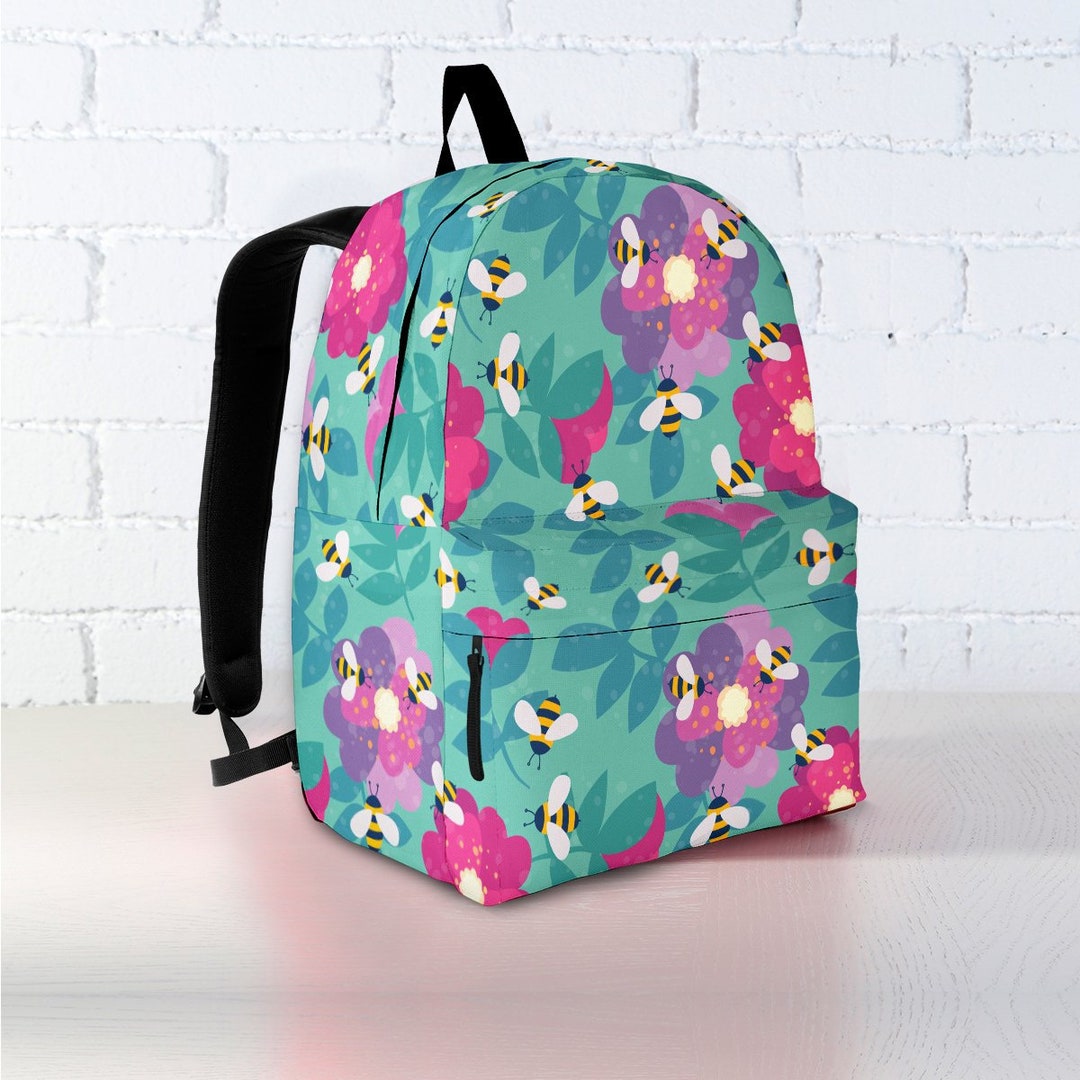 Personalized Bee Backpack Bee Backpack Kid Bee Backpack Adult Bee Lover ...