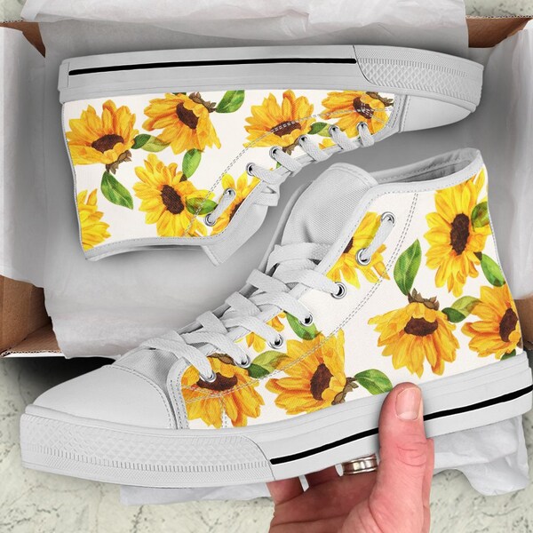 Sunflower Shoes - Etsy
