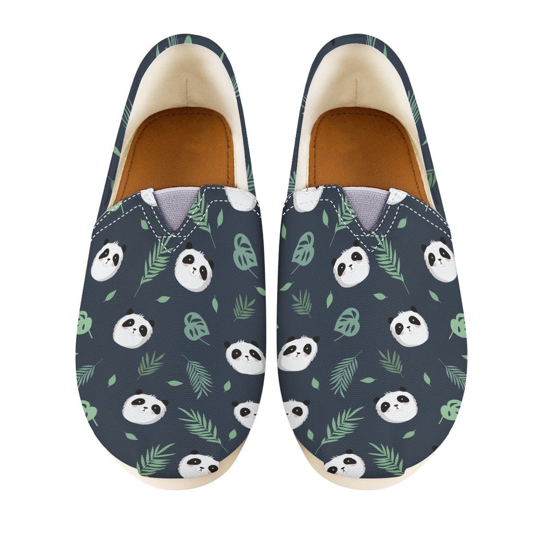 Panda Shoes Panda Women Shoes Shoes With Panda Panda - Etsy