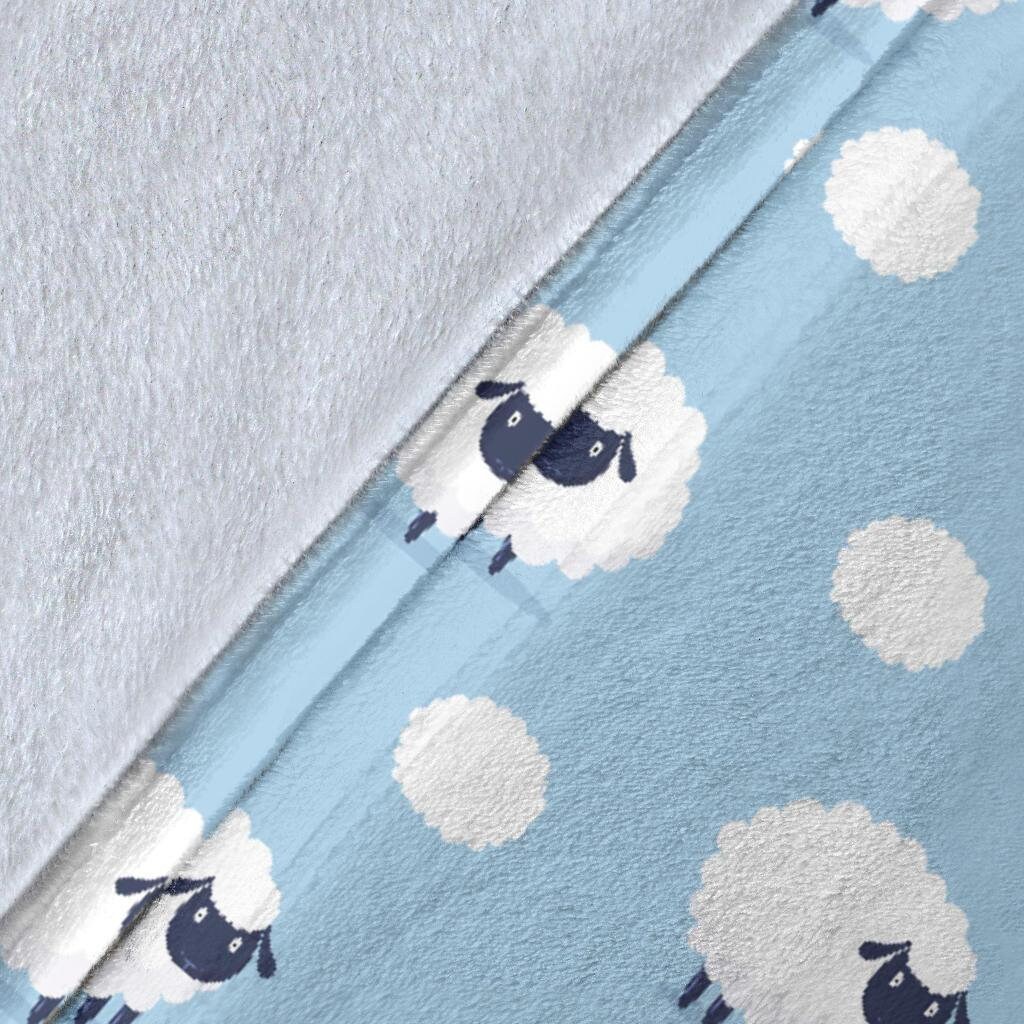 Sheep Blanket Sheep Throw Blanket Sheep Fleece Blanket - Etsy