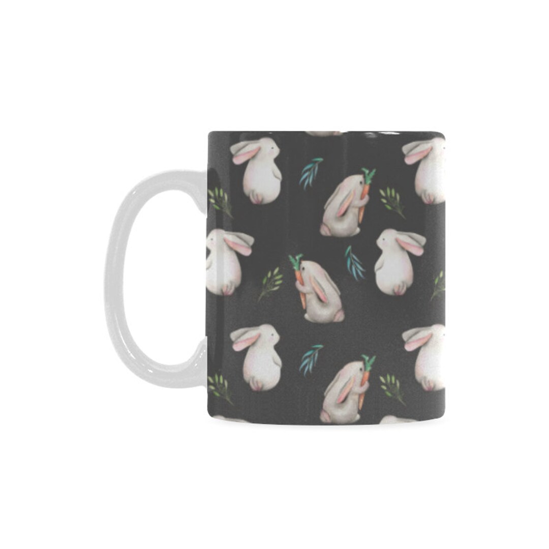 Rabbit Mug Rabbit Coffe Mug Rabbit Tea Mug Rabbit Print - Etsy