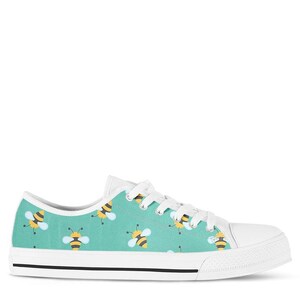 Bee Sneakers for Women and Kids - Cute and Comfy Shoes for Bee Lovers ...