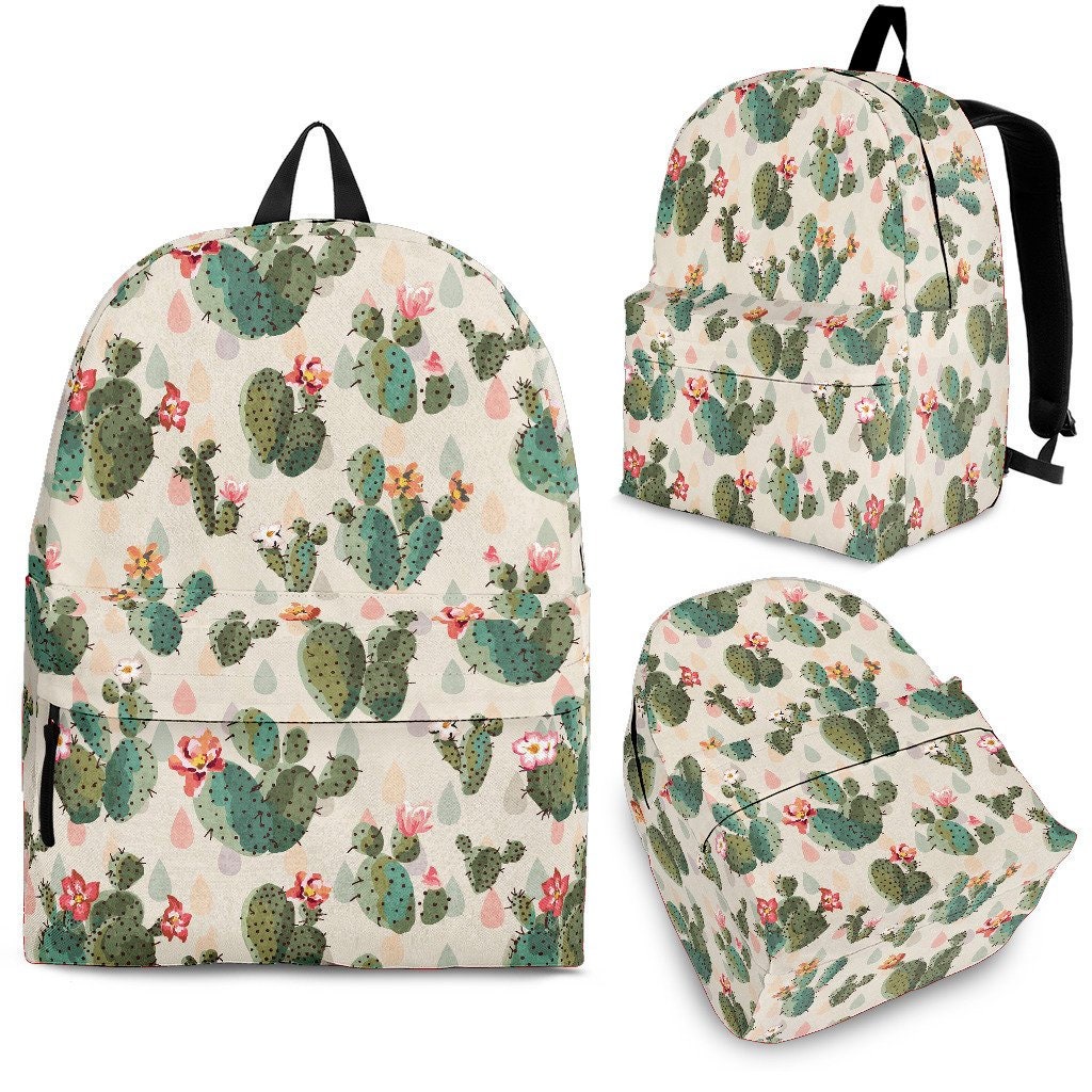 Personalized Cactus Backpack Backpack Backpack Women | Etsy