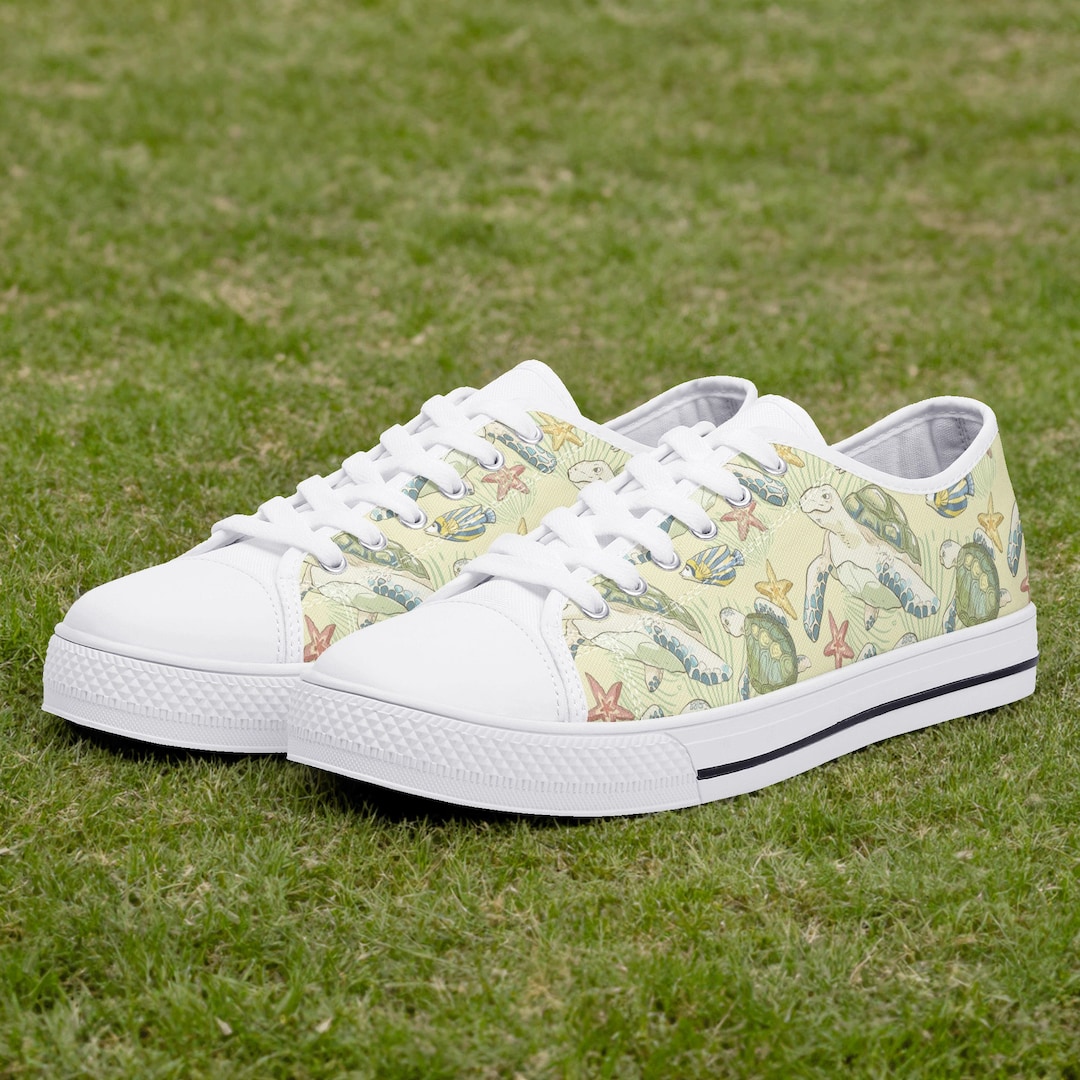 Turtle Shoes, Turtle Sneakers, Turtle Women Shoes, Turtle Kid Shoes ...