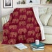 Elephant Blanket, Elephant Throw Blanket, Elephant Fleece Blanket ...