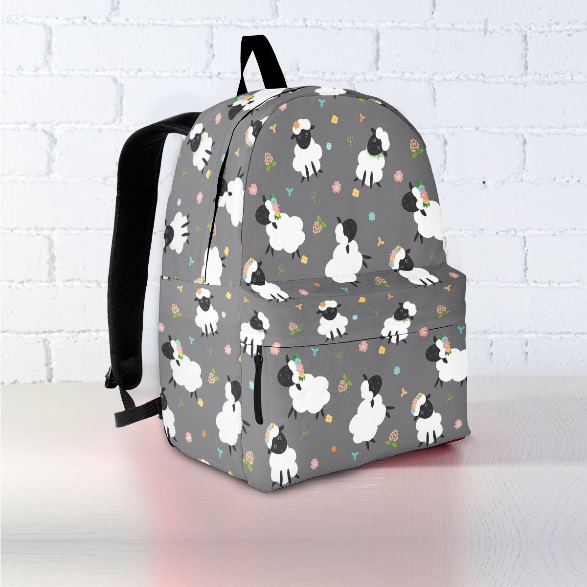 Personalized Sheep Backpack Sheep Backpack Kid Sheep | Etsy