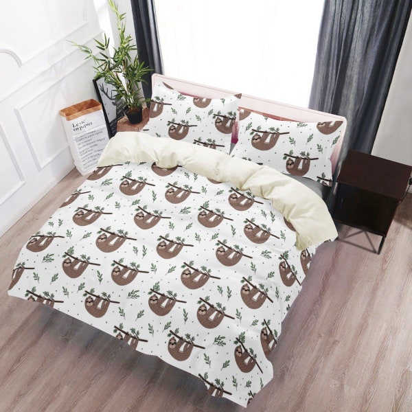Sloth Duvet - Etsy