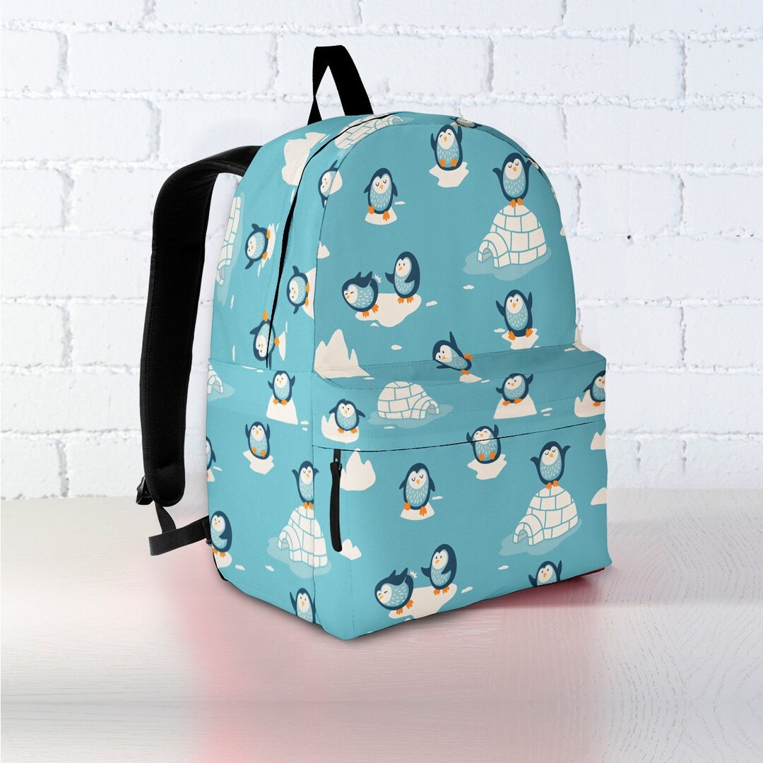 Personalized Penguin Backpack | Penguin Backpack Kid | Penguin Backpack ...
