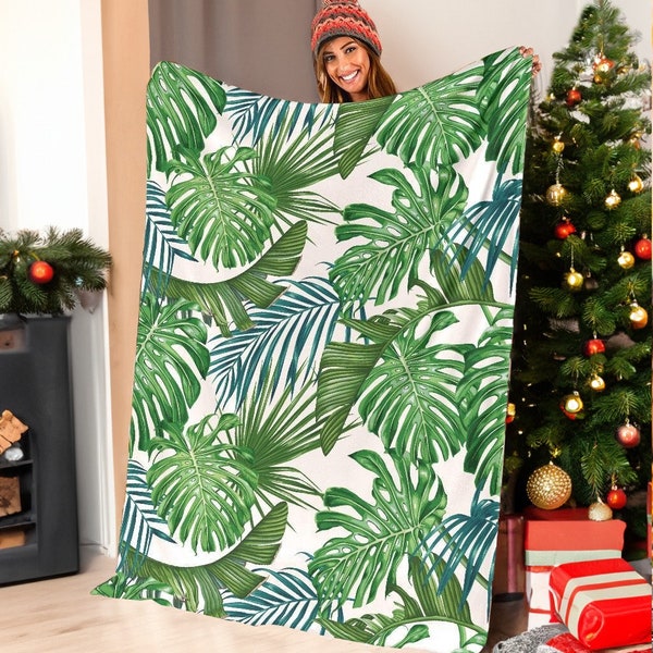 Leaf Throw Blanket - Etsy