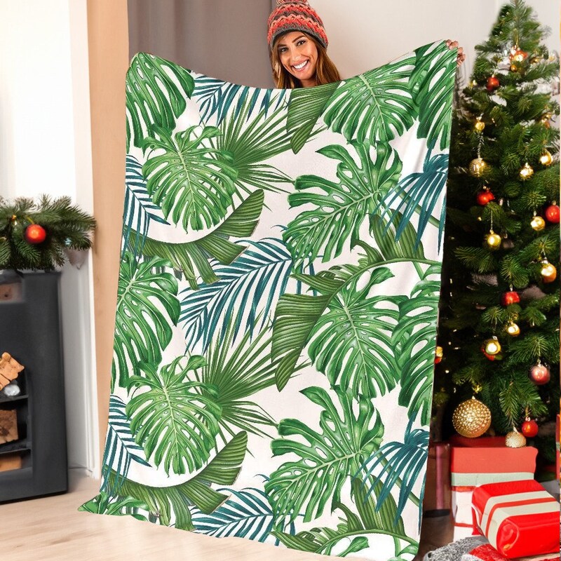 Leaf Throw Blanket - Etsy