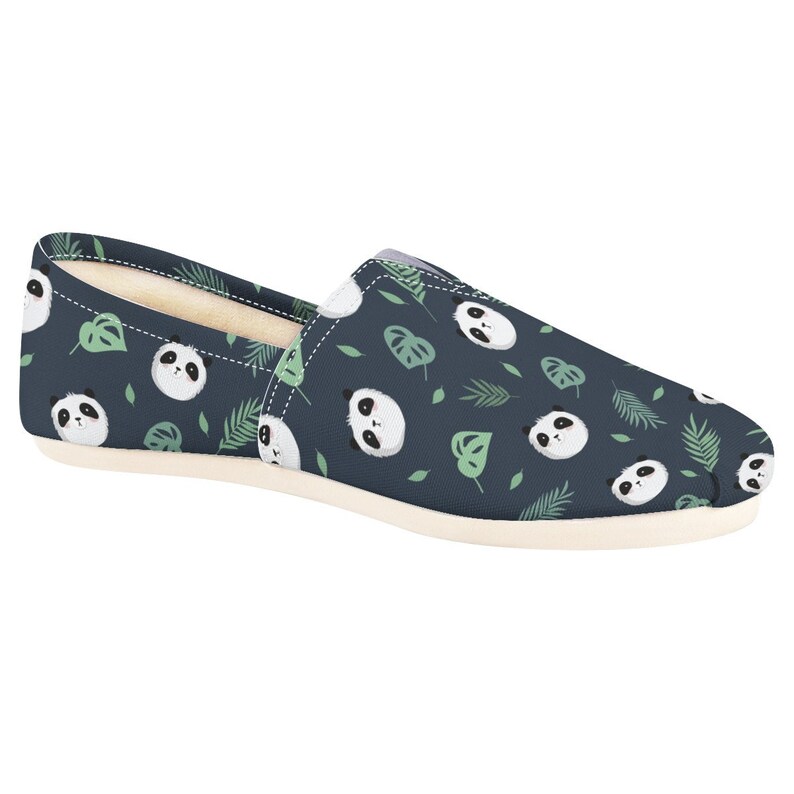 Panda Shoes Panda Women Shoes Shoes With Panda Panda - Etsy