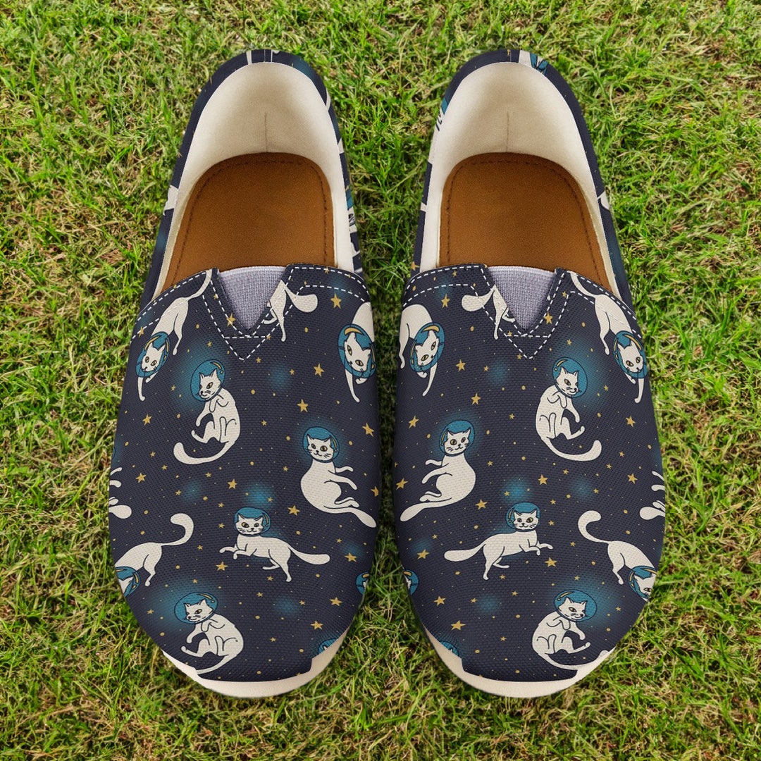 Cat Shoes Cat Women Shoes Shoes With Cat Women Canvas Shoes Style Women ...