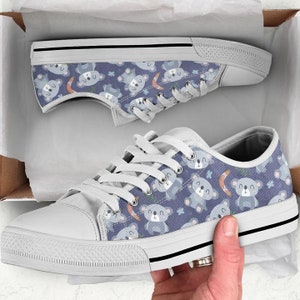 Koala Shoes, Koala Sneakers, Koala Women Shoes, Shoes With Koala, Koala ...