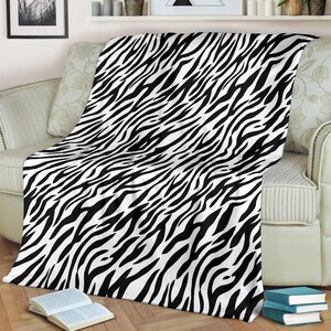 Zebra Blanket, Zebra Throw Blanket, Zebra Fleece Blanket, Zebra Adult ...