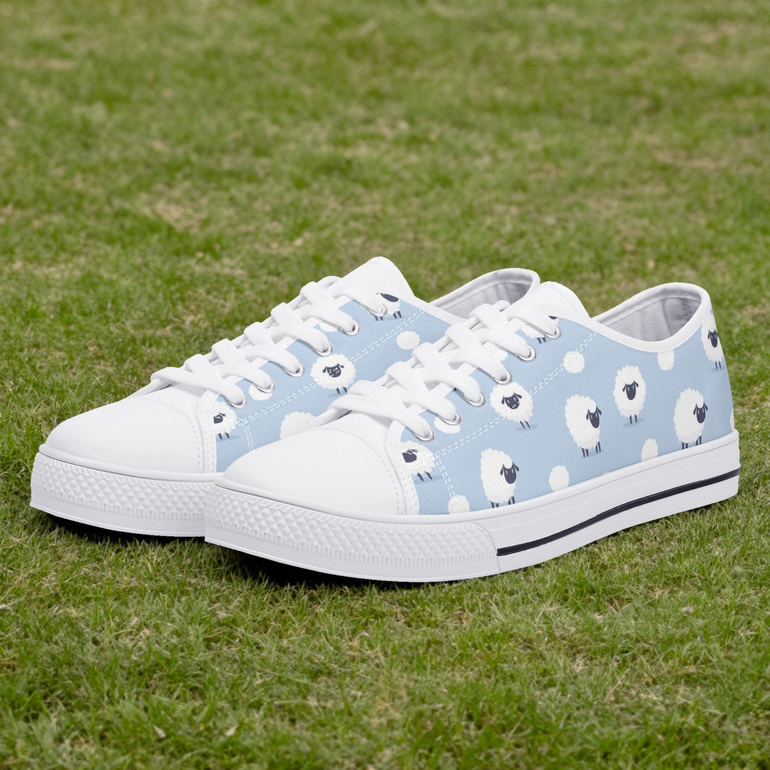 Sheep Shoes, Sheep Sneakers, Sheep Women Shoes, Sheep Kid Shoes, Shoes ...