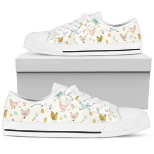 Chicken Shoes for Women and Kids Fun and Comfy Chicken Sneakers Chicken ...