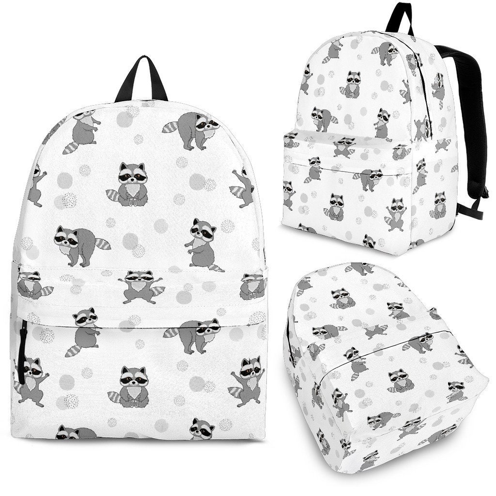 Personalized Raccoon Backpack Raccoon Backpack Kid Raccoon | Etsy