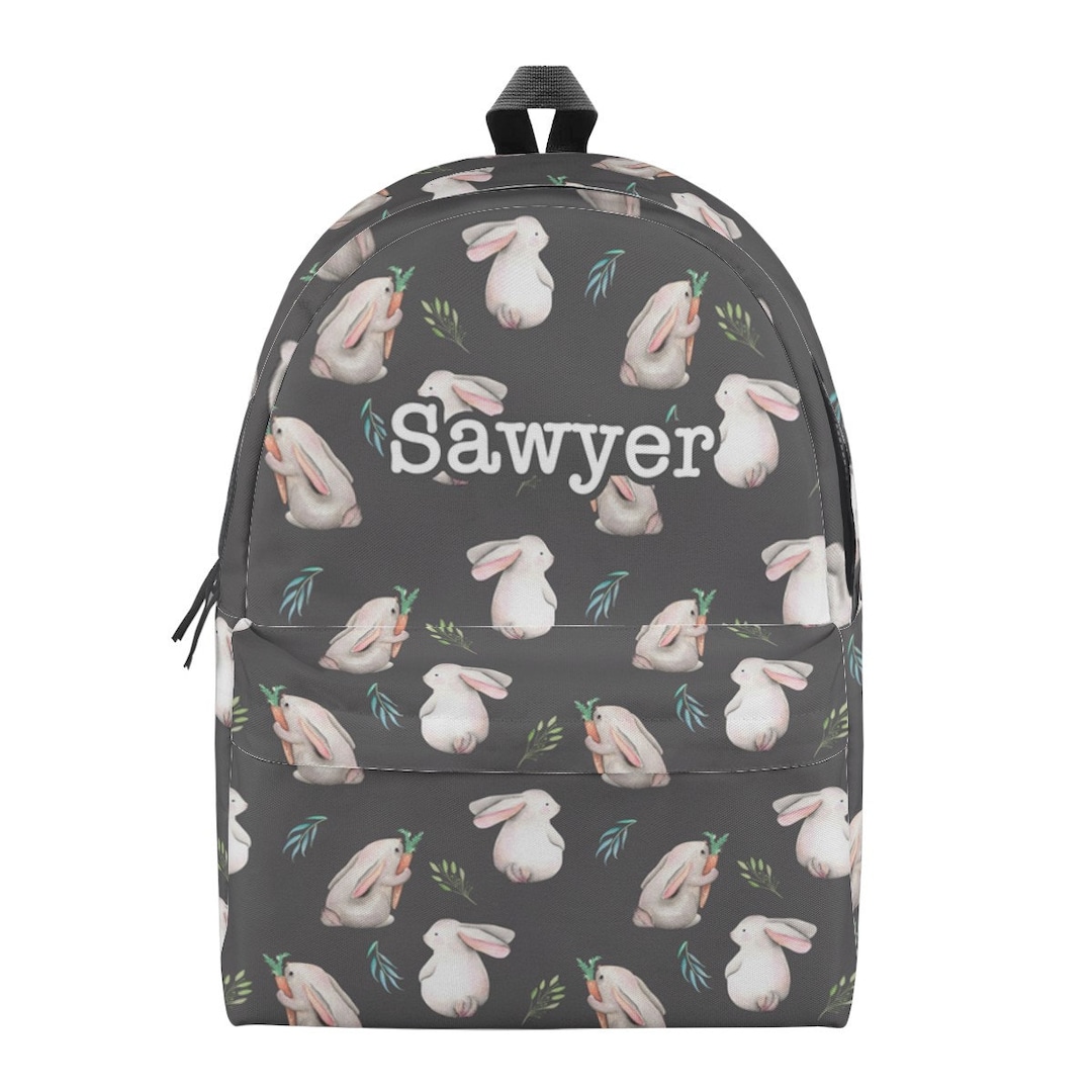 Personalized Rabbit Backpack | Rabbit Backpack Kid | Rabbit Backpack ...