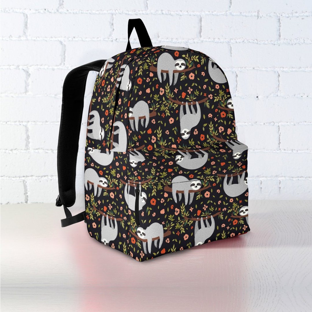 Personalized Sloth Backpack Backpack Rucksack Backpack Women Laptop ...