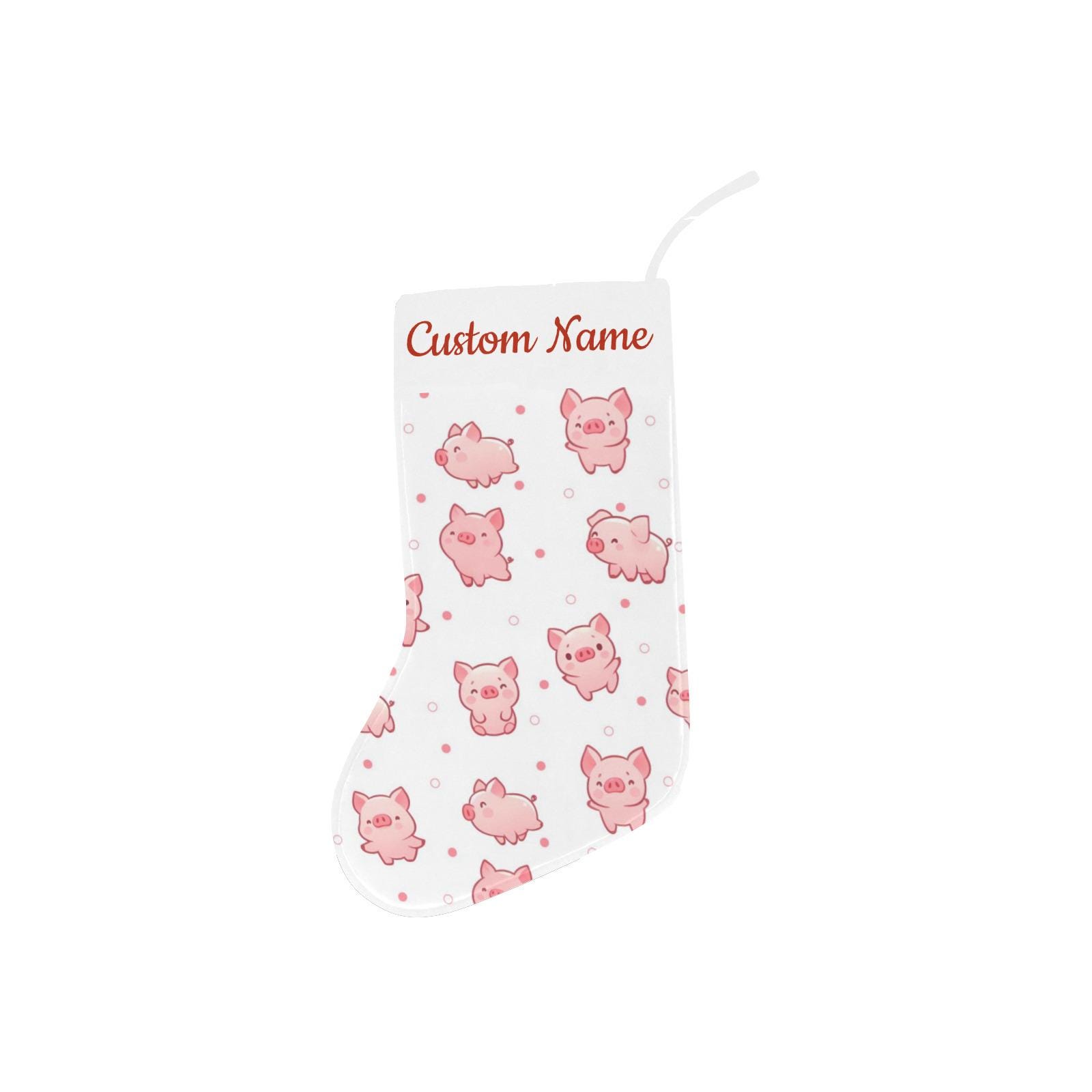 Personalized Pig Christmas Stocking - Etsy