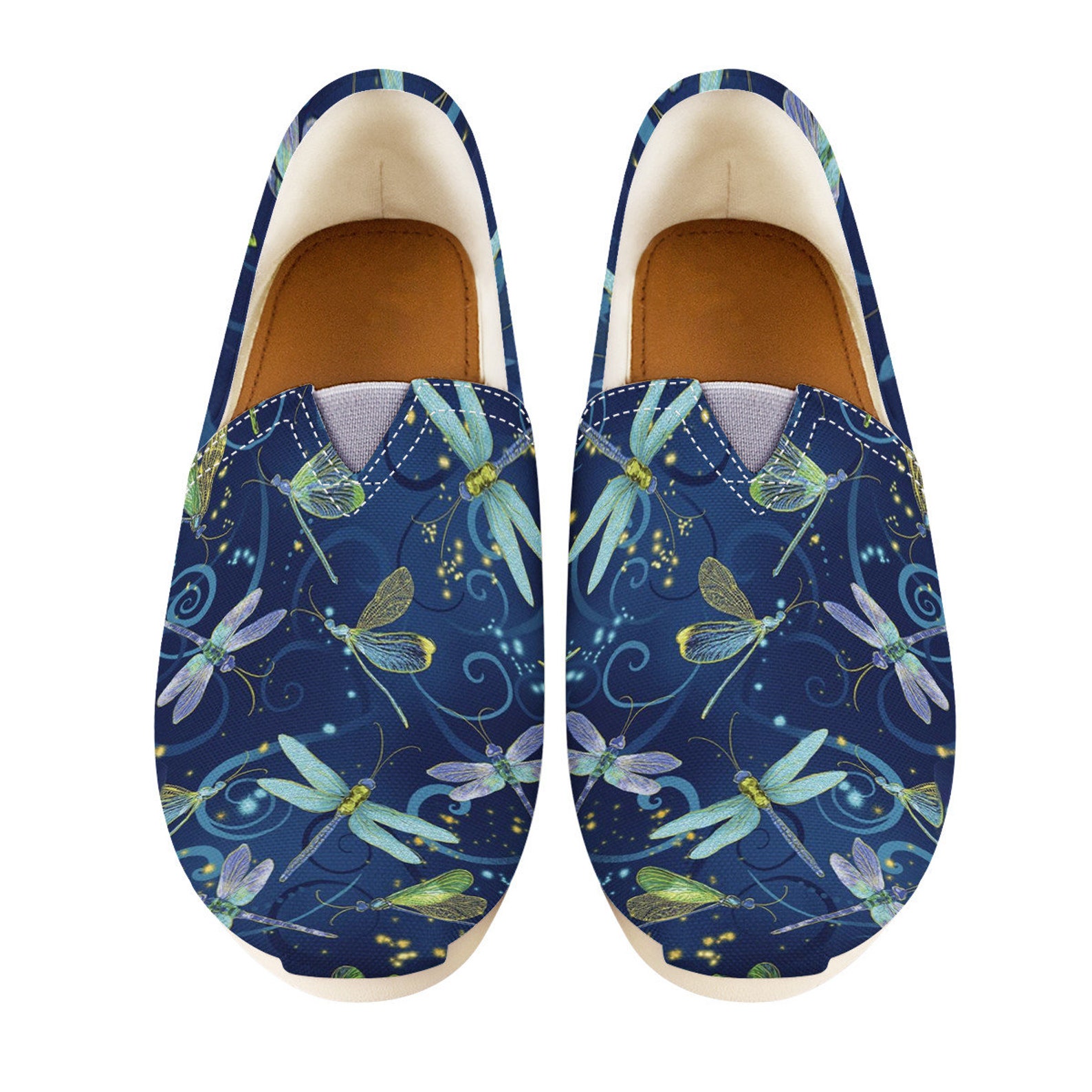 Dragonfly Shoes Dragonfly Women Shoes Shoes With Dragonfly - Etsy