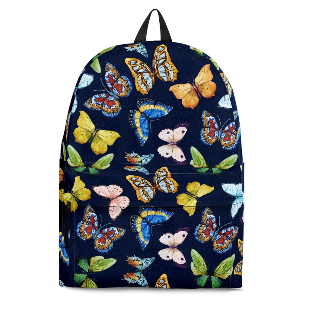 Personalized Butterfly Backpack Backpack Backpack Women | Etsy Australia