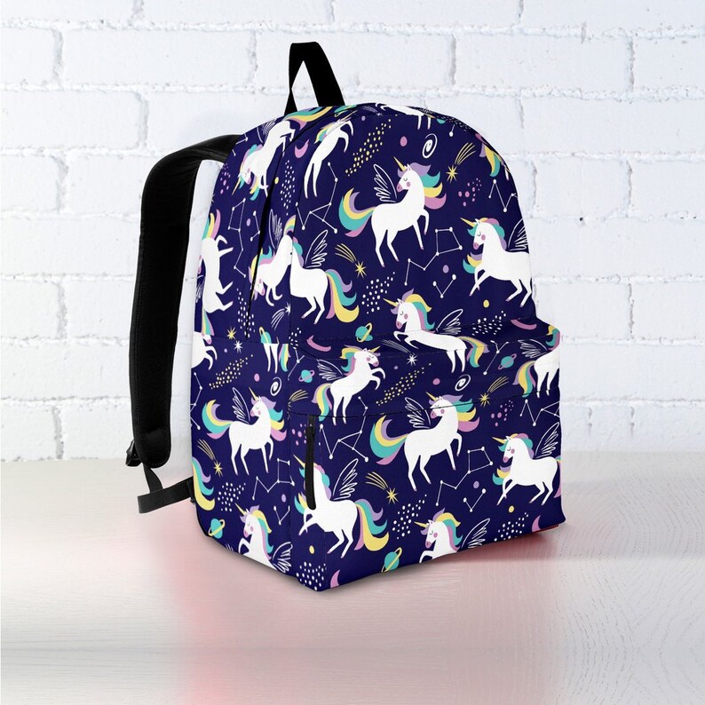 Personalized Unicorn Backpack Backpack Women Laptop | Etsy