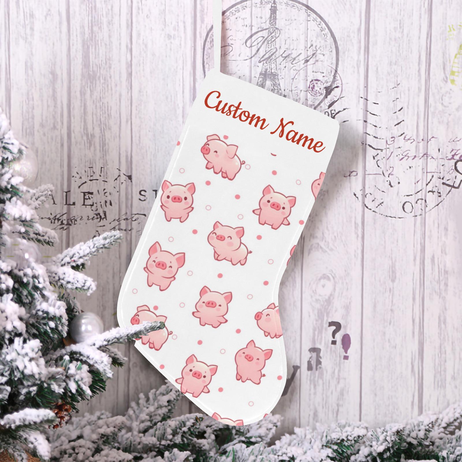 Personalized Pig Christmas Stocking - Etsy