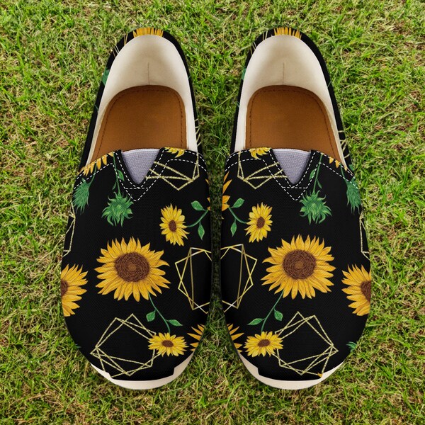 Sunflower Shoes - Etsy