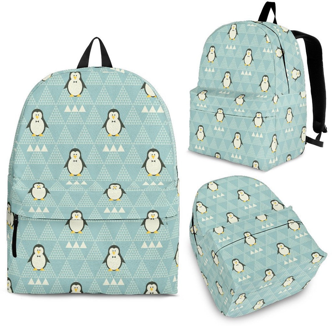 Personalized Penguin Backpack Penguin Backpack Kid Penguin - Etsy