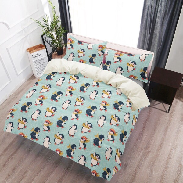 Penguin Duvet Cover - Etsy UK