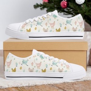 Chicken Shoes for Women and Kids Fun and Comfy Chicken Sneakers Chicken ...