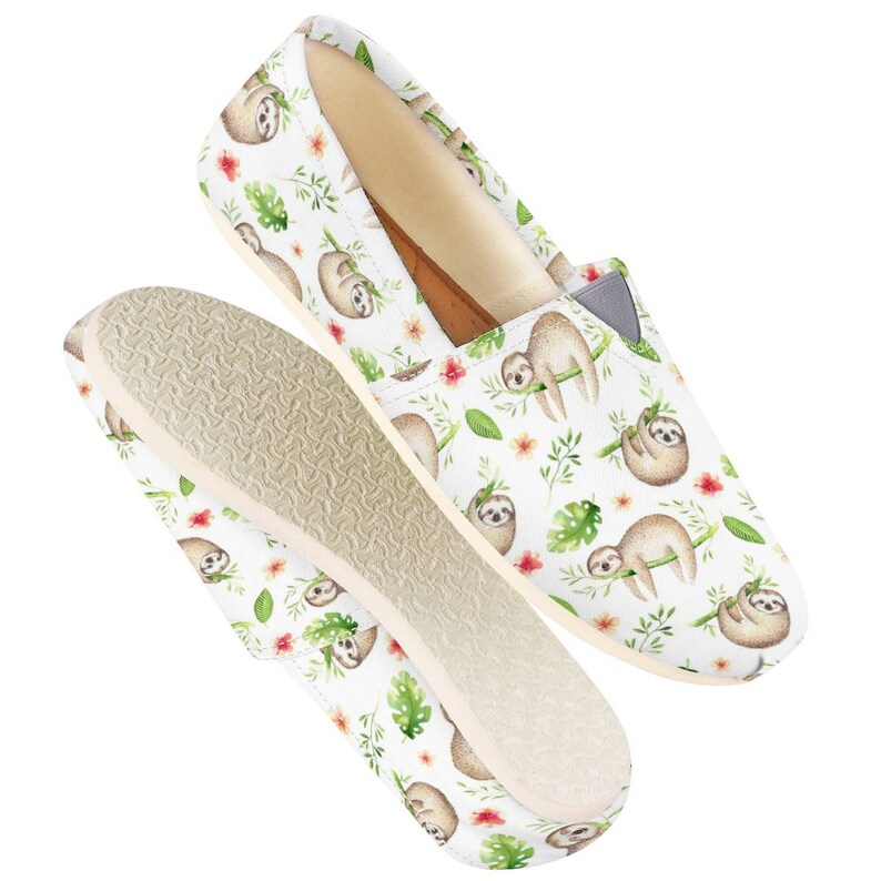 Sloth Shoes Sloth Women Shoes Shoes With Sloth Women - Etsy