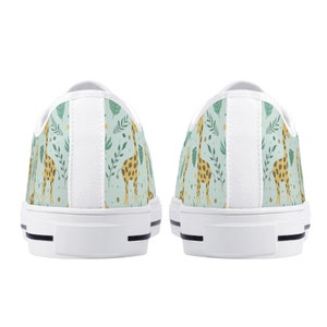 Giraffe Shoes, Giraffe Sneakers, Giraffe Women Shoes, Shoes With ...