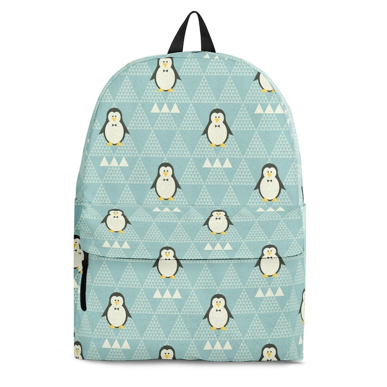 Personalized Penguin Backpack Penguin Backpack Kid Penguin - Etsy