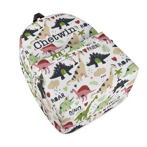 Personalized Dinosaur Backpack Dinosaur Rucsack Dinosaur Backpack Kids ...
