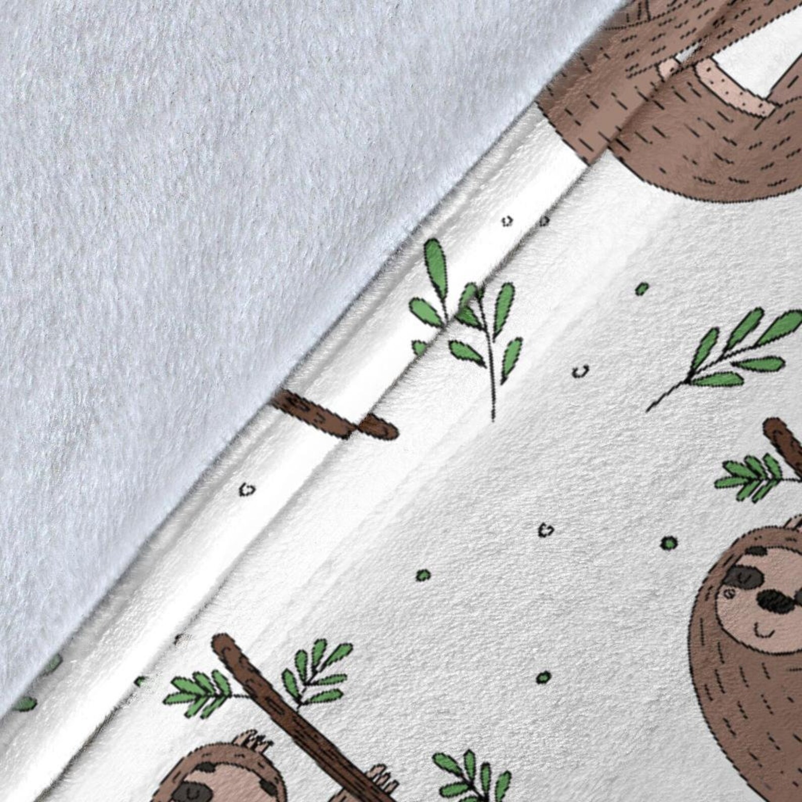 Sloth Blanket Sloth Throw Blanket Sloth Fleece Blanket - Etsy