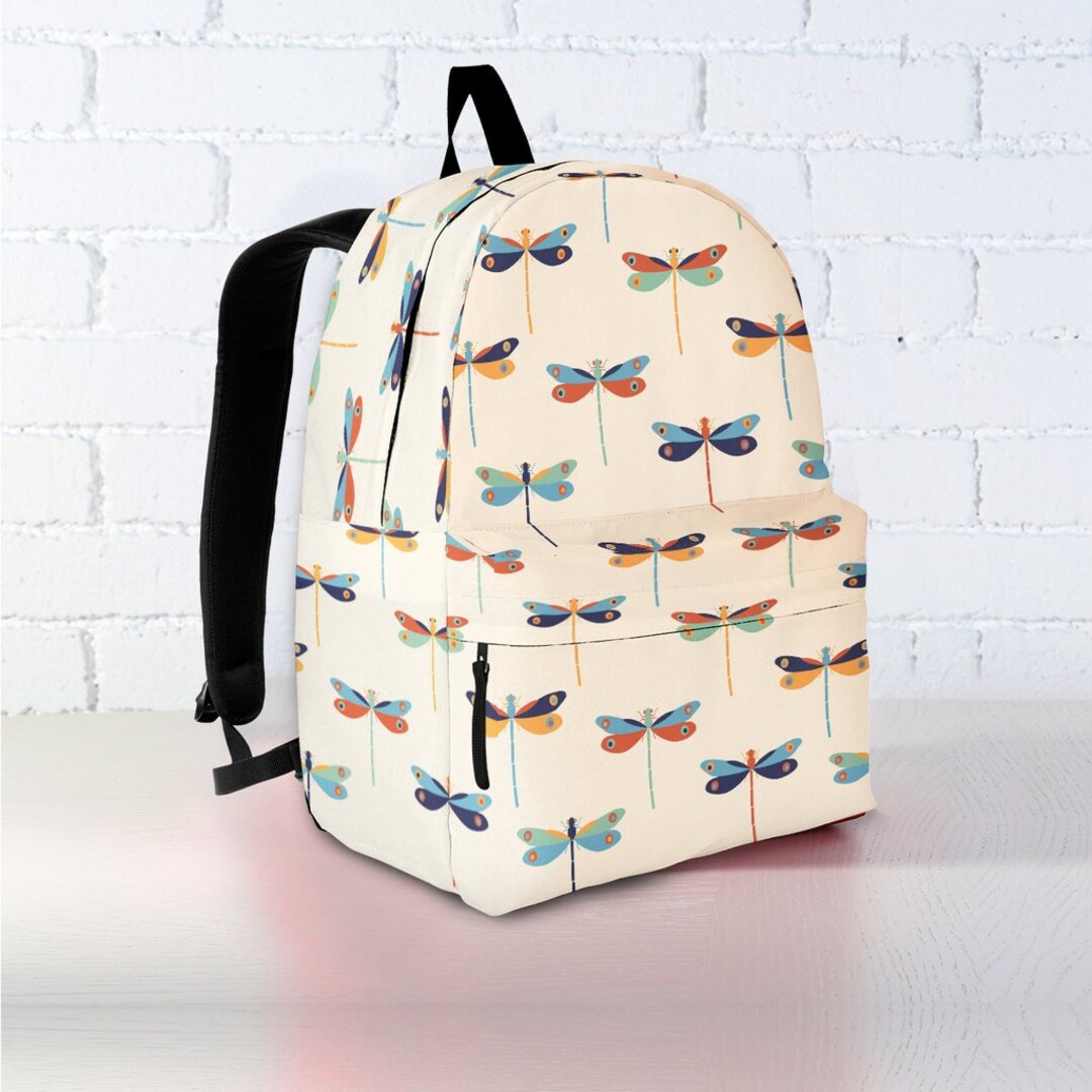Personalized Dragonfly Backpack Custom Name Dragonfly Backpack - Etsy