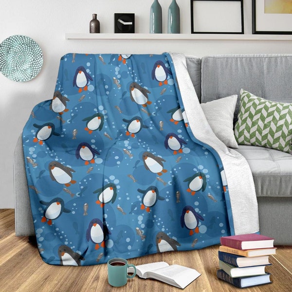 Penguin Blanket - Etsy