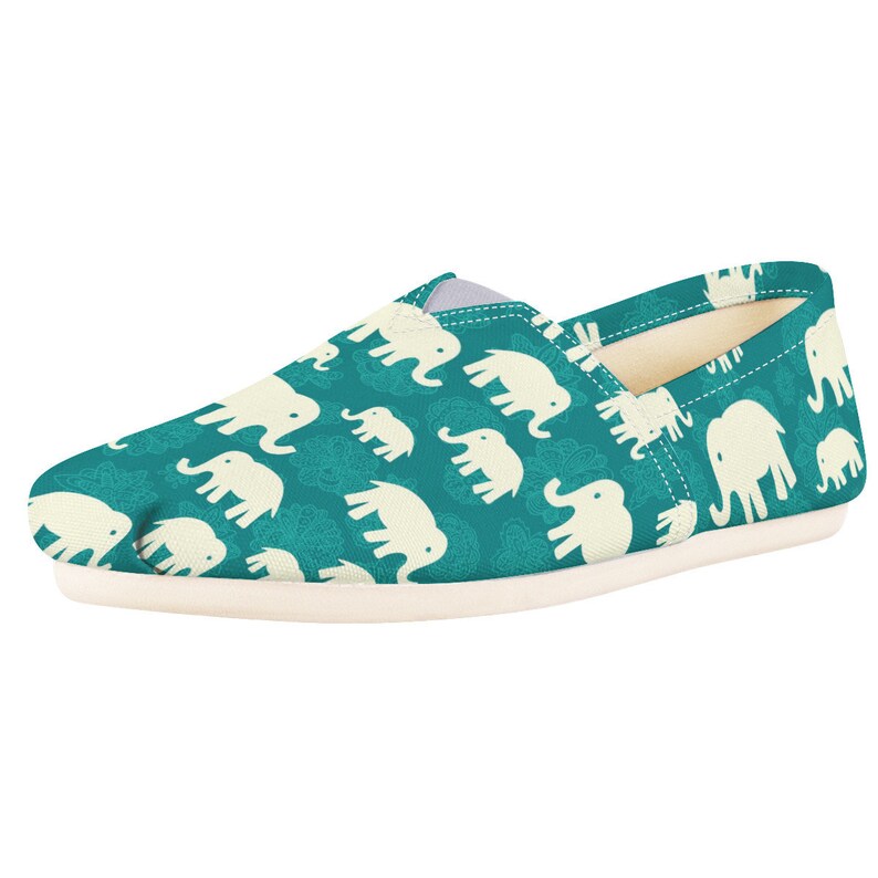 Elephant Shoes Elephant Women Shoes Shoes With Elephant - Etsy